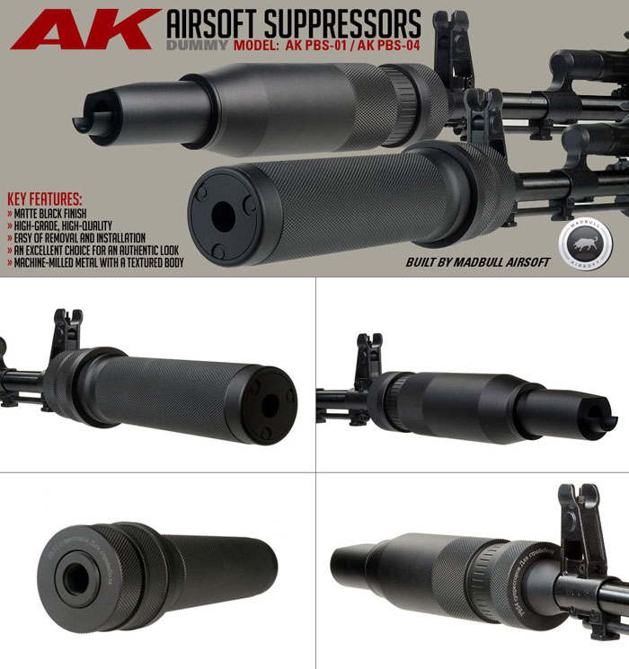MadBull AK Suppressors Now Available | Popular Airsoft: Welcome To The ...