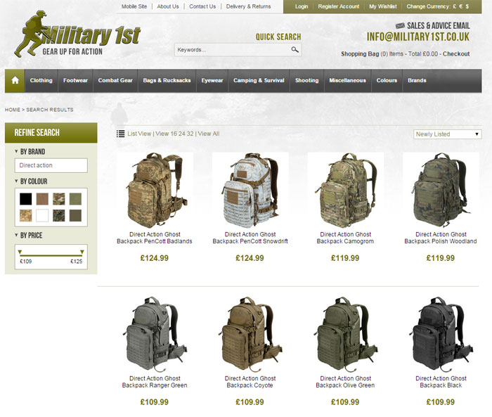 Direct Action Ghost Backpack Badlands | Popular Airsoft: Welcome To The ...