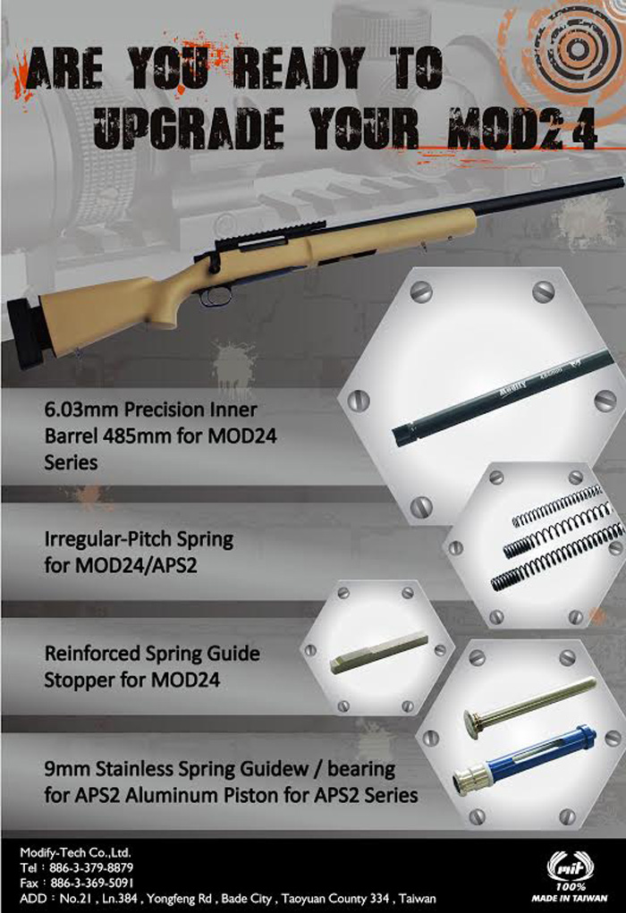 Modify MOD24 Rifle Upgrades Announced | Popular Airsoft: Welcome To The ...