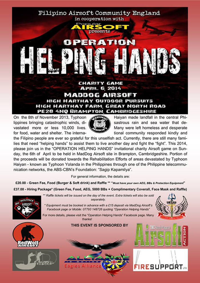 Operation "Helping Hands" For Typhoon Haiyan Rehabilitation Efforts ...