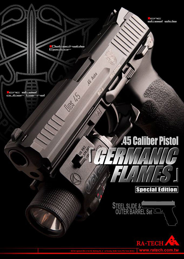 RA-Tech HK45 Germanic Flames Available | Popular Airsoft: Welcome To The Airsoft World