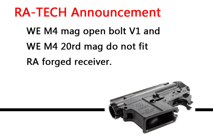 RA-Tech M4 Forged Receiver Advisory | Popular Airsoft: Welcome To The ...