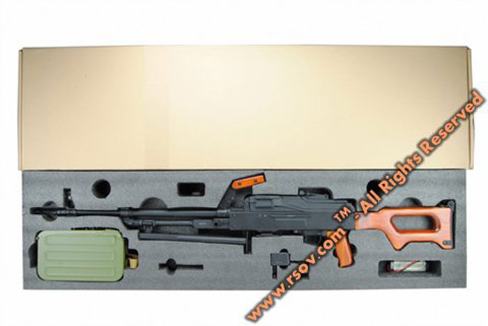 A&K Full Metal PKM Wood Version | Popular Airsoft: Welcome To The ...
