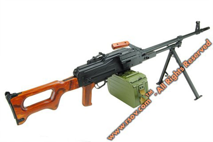 A&K Full Metal PKM Wood Version | Popular Airsoft: Welcome To The ...