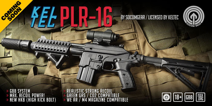 SOCOM Gear Kel-Tec PLR-16 Airsoft Rifle | Popular Airsoft: Welcome To ...