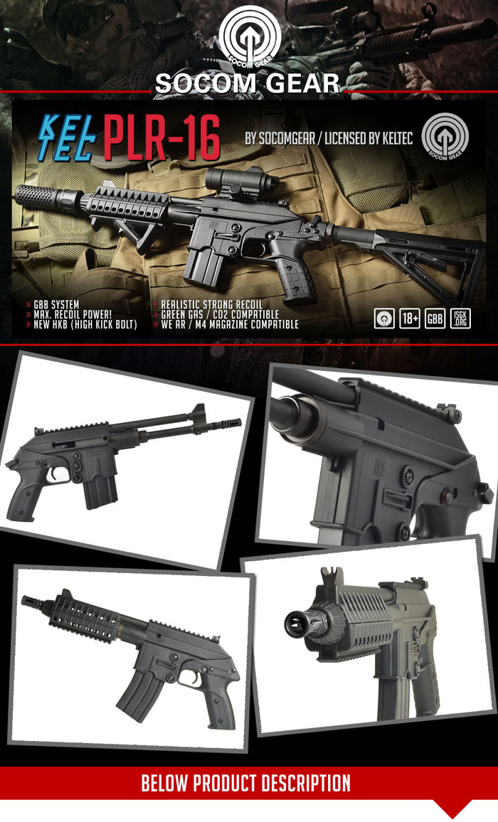 SOCOM Gear Kel-Tec PLR-16 Released | Popular Airsoft: Welcome To The ...