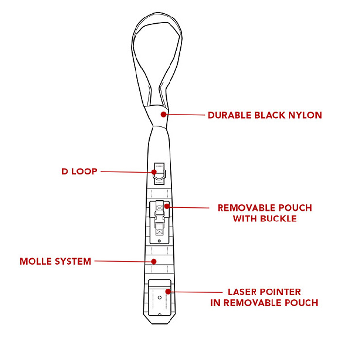 Think Geek Laser Guided Tactical Necktie | Popular Airsoft: Welcome To ...