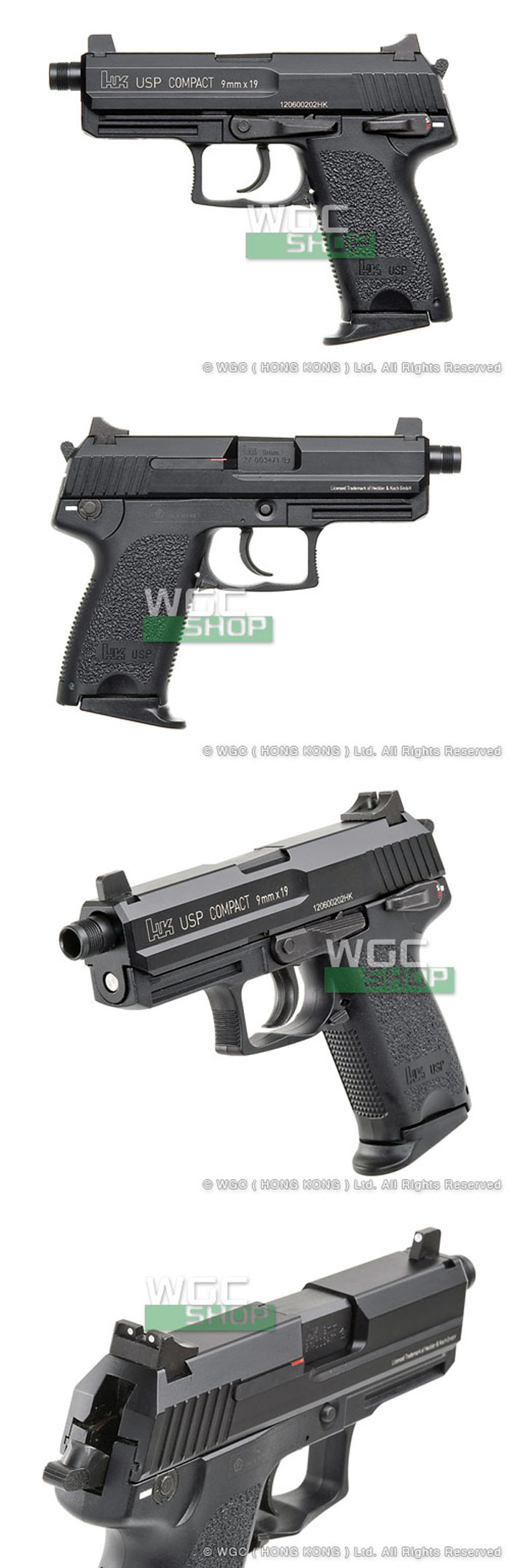 Umarex USP Compact Tactical (Metal Slide) | Popular Airsoft: Welcome To ...