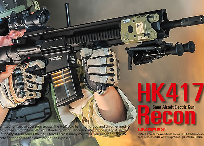 Umarex HK417 Recon & CyberGun FN57 CO2 | Popular Airsoft
