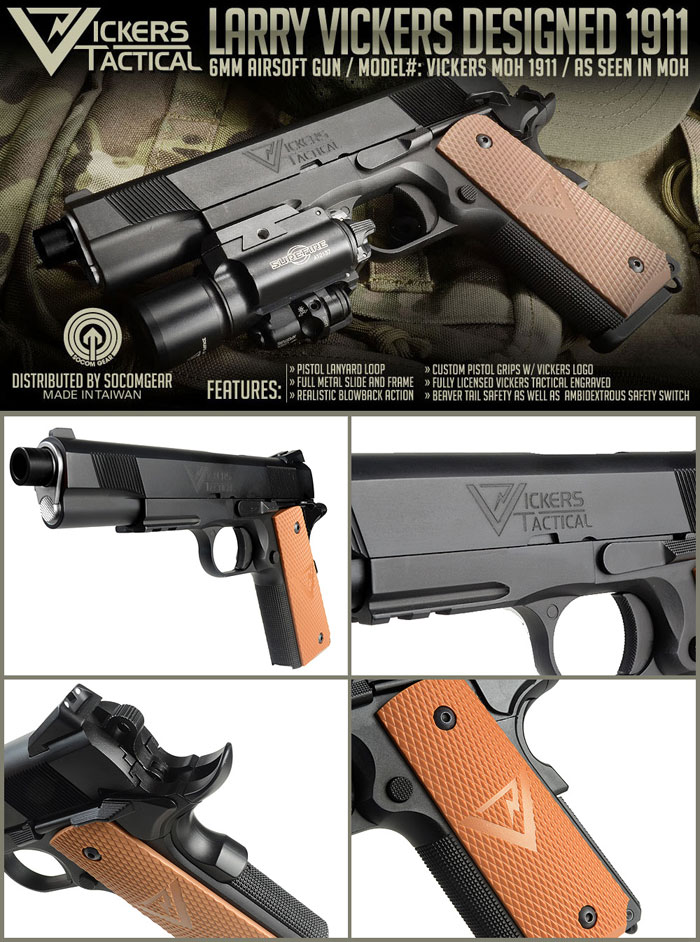 Larry Vickers MOH 1911 In USA & Asia | Popular Airsoft: Welcome To The ...