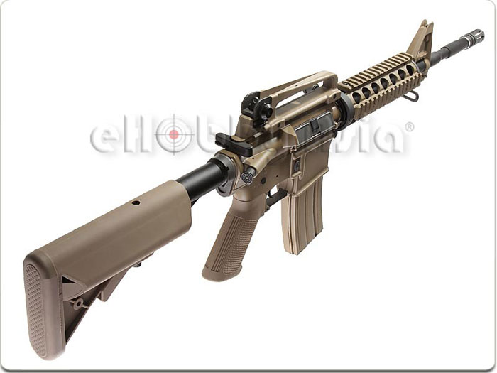 WE M4A1 RIS AEG Tan Version | Popular Airsoft: Welcome To The Airsoft World