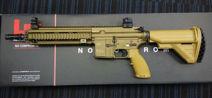 VFC HK416D AEG Tan At WGC Shop | Popular Airsoft: Welcome To The ...