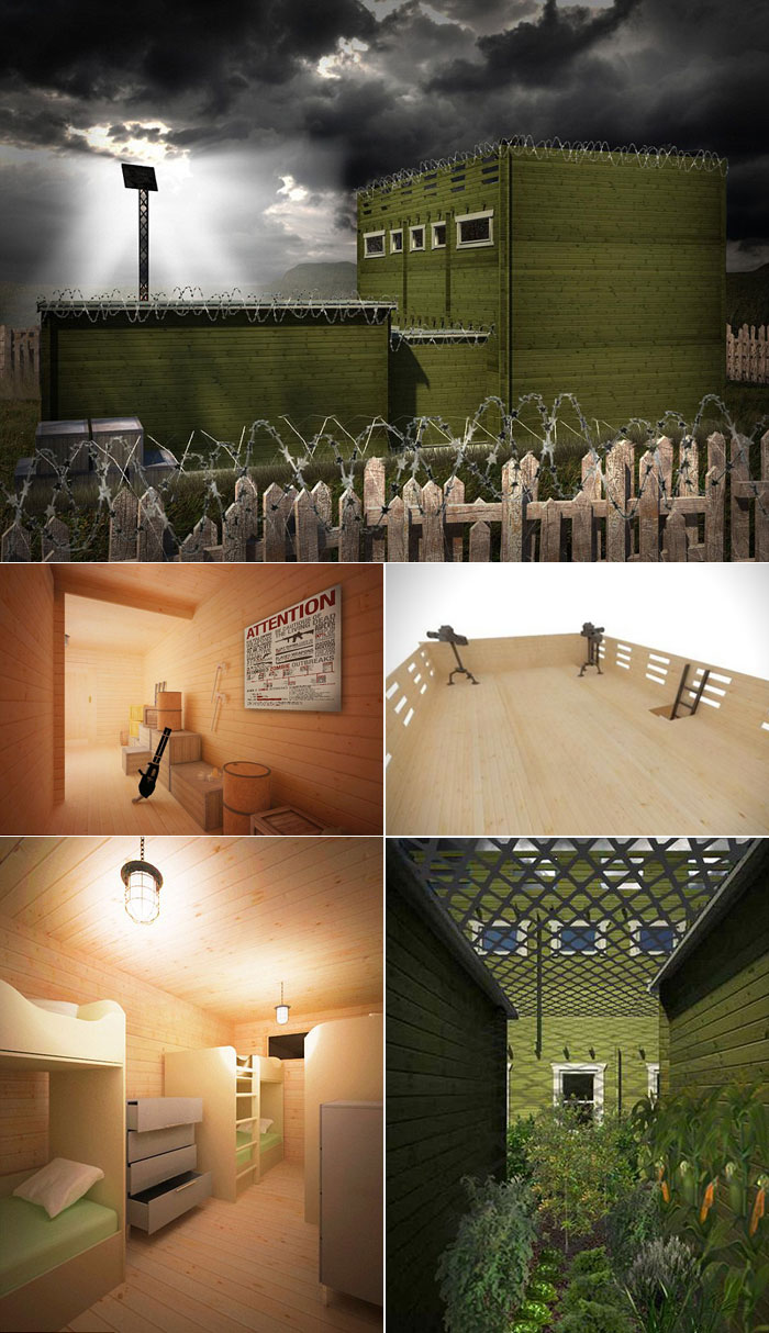 The Zombie Fortification Cabin Is Your Best Halloween Retreat | Popular ...