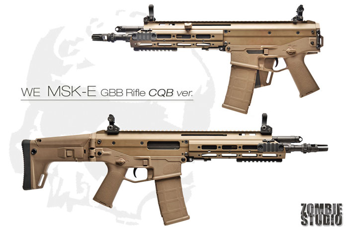 WE MSK GBB Test & Custom QCB Version | Popular Airsoft: Welcome To The ...