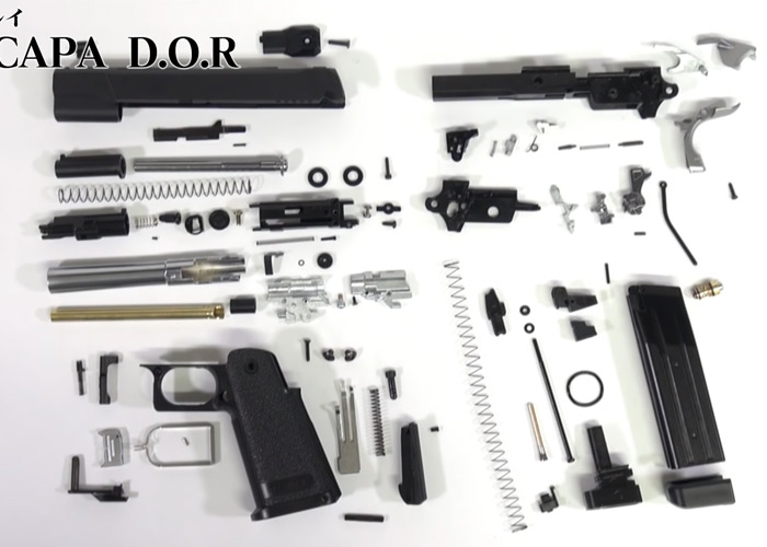 Marui Hi-Capa D.O.R. Takedown Video By Laylax | Popular Airsoft: Welcome To The Airsoft World