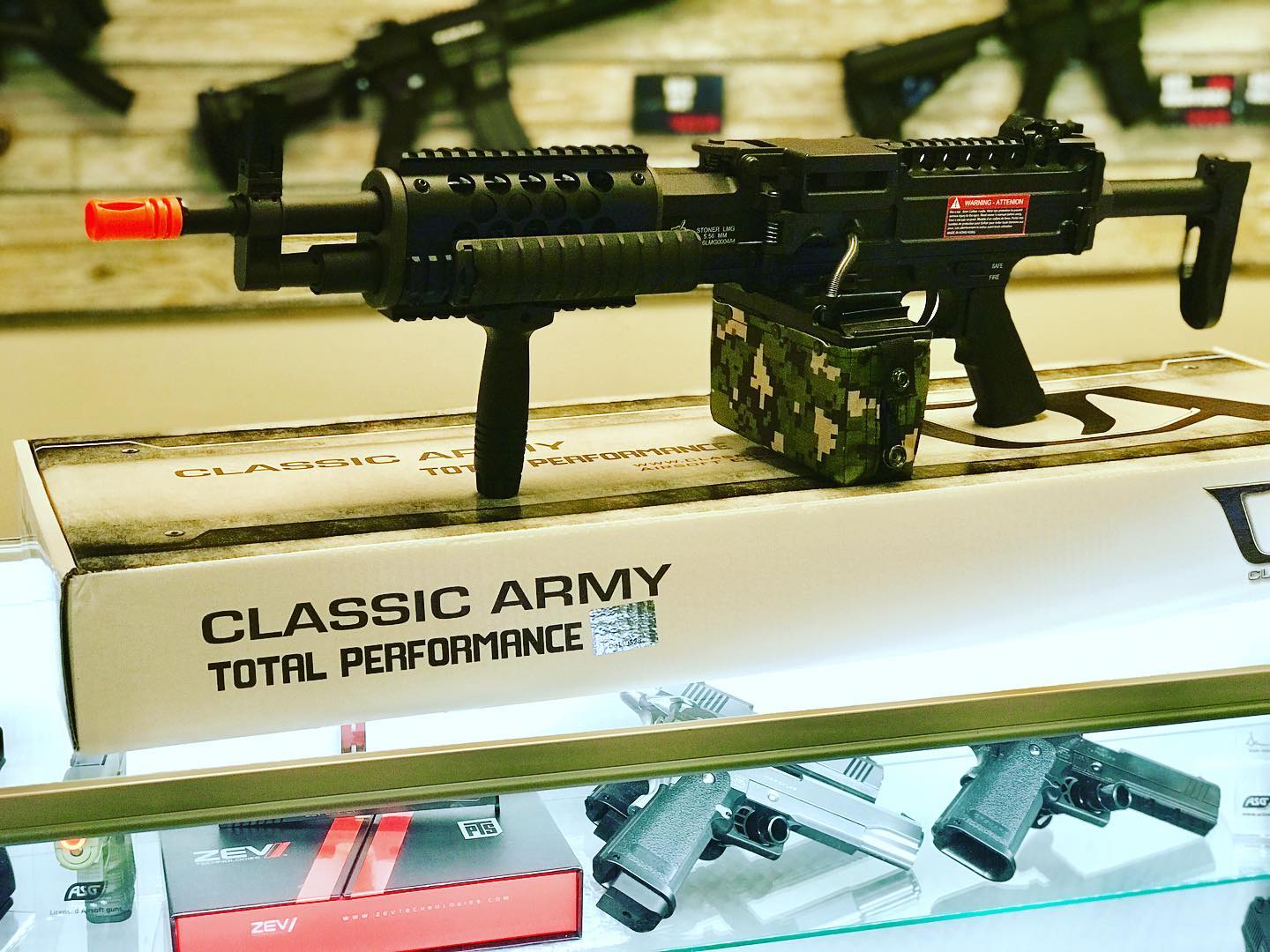 Classic Army Stoner LMG At Airsoftjunkiez | Popular Airsoft: Welcome To ...