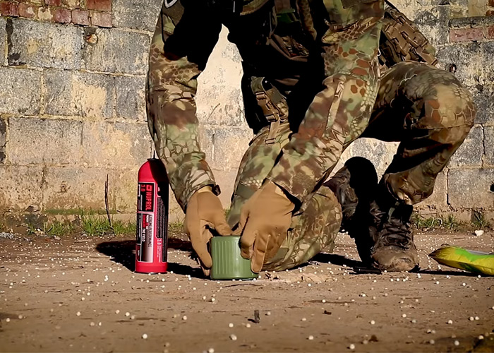 Cleanshot With the Enimine Bouncing Airsoft Mine | Popular Airsoft ...