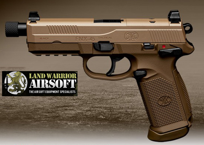 Marui FNX-45 Pistol At Land Warrior Airsoft | Popular Airsoft: Welcome ...