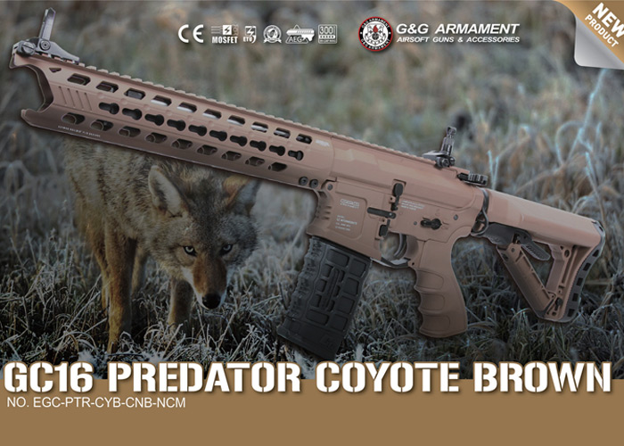 G&G GC16 Predator In Coyote Brown | Popular Airsoft: Welcome To The Airsoft World
