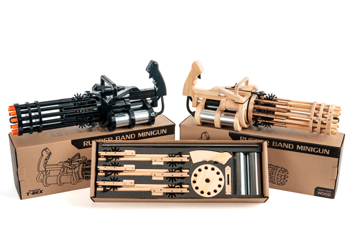 Rubber Band Warfare Gets An Upgrade With The Rubber Band Minigun ...