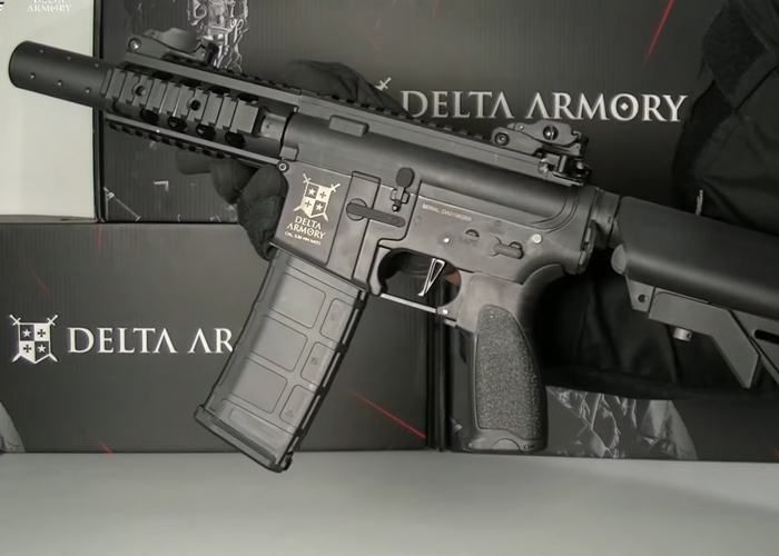 DA AR15 SilentOps CQB BRAVO AEG | Popular Airsoft: Welcome To The ...