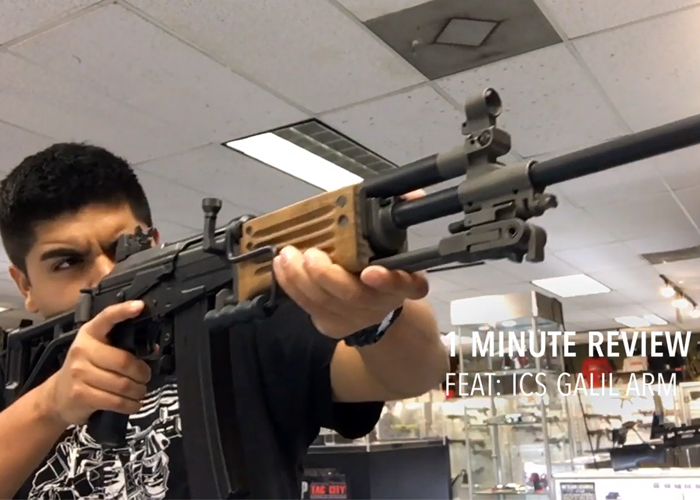 ASGI 1 Minute Review: ICS Galil ARM | Popular Airsoft: Welcome To The ...