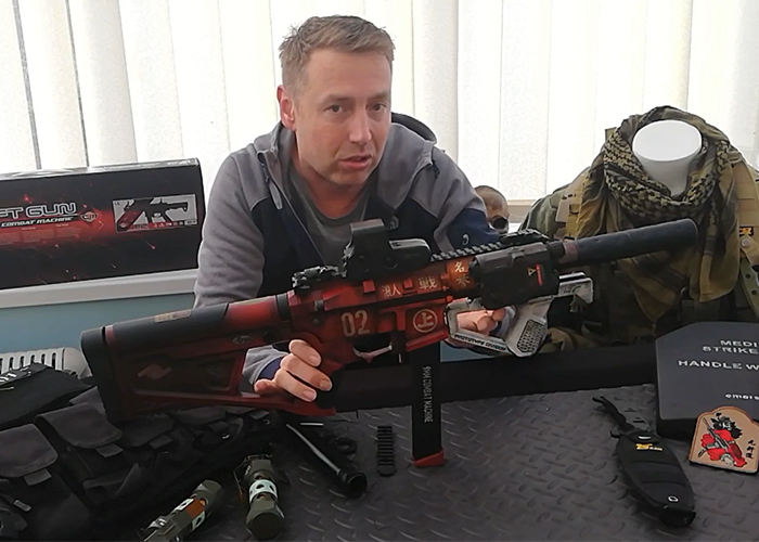 Airsoft M4 Custom Paint Job