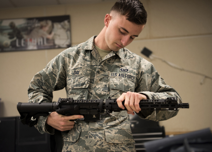 Usaf M4 Trainees At Air Force BMT To Start Training On M4 This Summer
