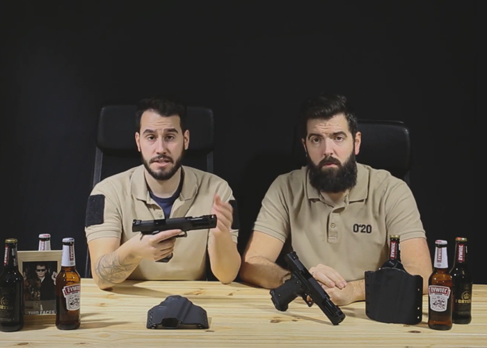 0'20 Magazine With The Army Armament R501 GBB Pistol | Popular Airsoft ...