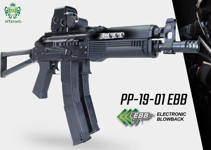 LCT Airsoft Releases The PP-19-01 Vityaz Electric Blowback AEG ...