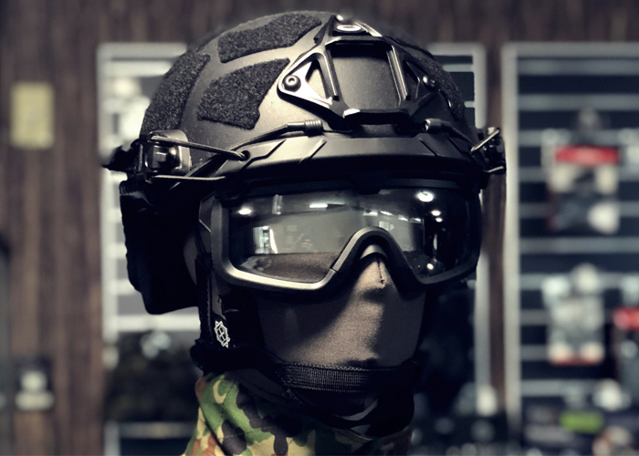 The Tamura Tactical Gear Development Face Guard Can Also Be Worn As A ...