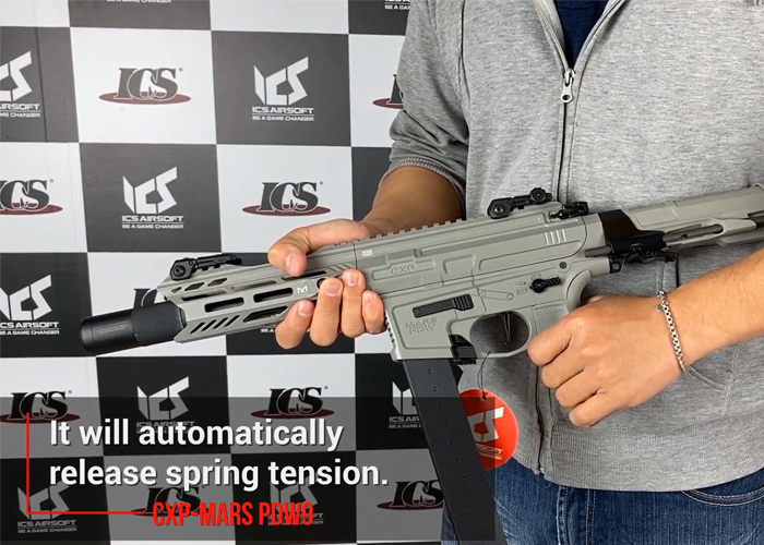ICS AEG/EBB Spring Tension Release Mechanism | Popular Airsoft: Welcome ...