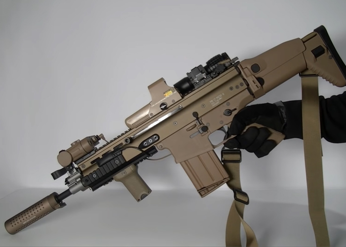 Airsoft Mike: WE SCAR-H Gas Blowback Rifle | Popular Airsoft: Welcome ...
