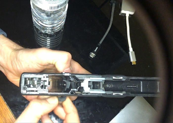 Elite Force Glock Lefty Magazine Release Howto | Popular Airsoft ...