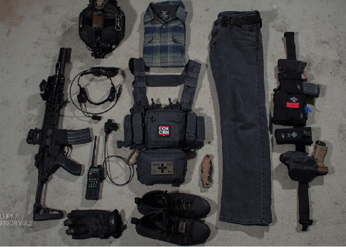 Airsoft Tactical Gear Loadout