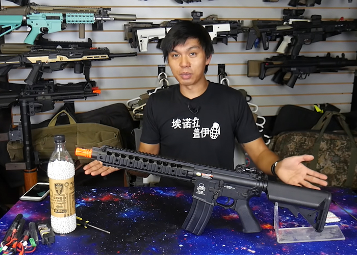 CYMA Sport SR16E3 AEG Straight Outta the Box | Popular Airsoft: Welcome ...