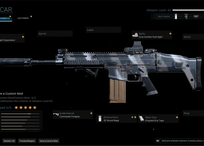 Scar L Mw3