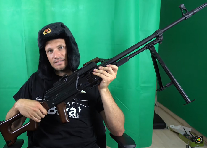 A&K PKM Real Wood Version Review | Popular Airsoft: Welcome To The ...