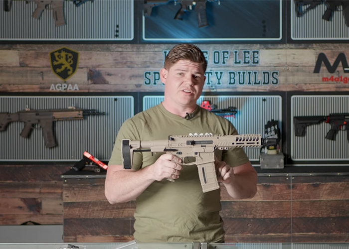 SLR CQB Tan Gel Blaster | Popular Airsoft: Welcome To The Airsoft World