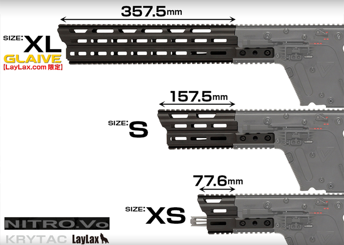 Nitro.vo Glaive KRISS Vector Handguards On Pre-Order | Popular Airsoft ...