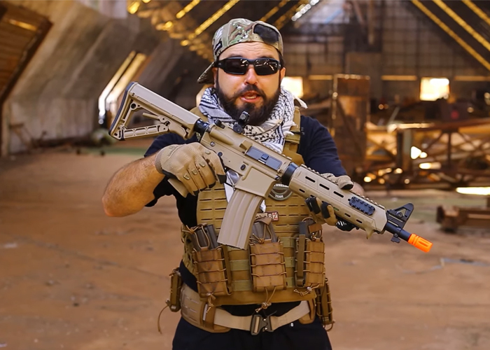 G&G CM16 RIS MOD 0 Tan Test | Popular Airsoft: Welcome To The Airsoft World