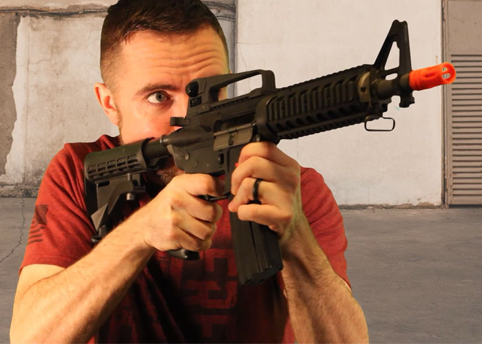 WE M4 CQBR Open Bolt GBB Black Edition | Popular Airsoft: Welcome To ...