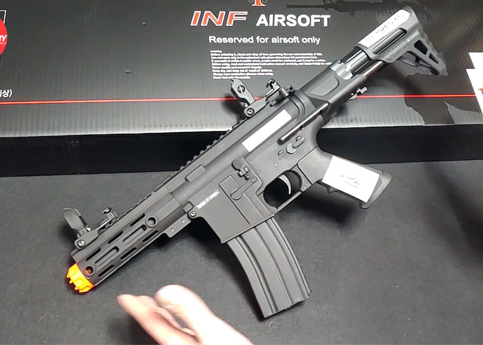 Gun Story: INF Airsoft M4 PDW AEG | Popular Airsoft: Welcome To The ...