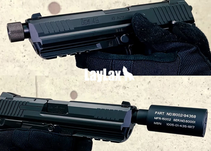 Laylax Nine Ball TM HK45 AEP Long Power Barrel + SAS Set | Popular ...