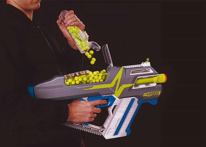NERF Unveils Fast Shooting, Fast Reloading & High Capacity Hyper Line ...