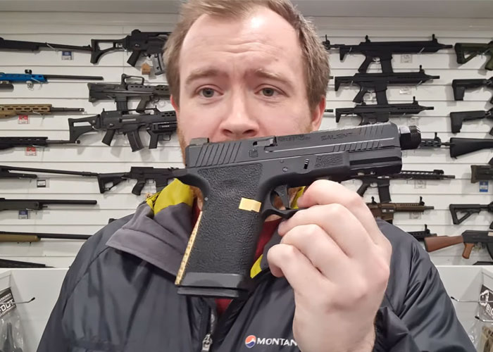 EMG BLU Compact GBB Pistol At Bespoke Airsoft | Popular Airsoft ...