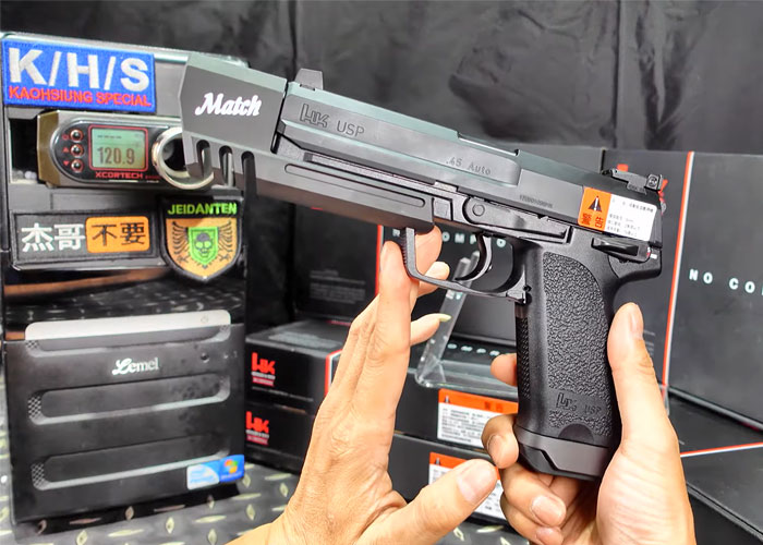 KWA/KSC USP.45 Match GBB At Jeidanten | Popular Airsoft: Welcome To The Airsoft World