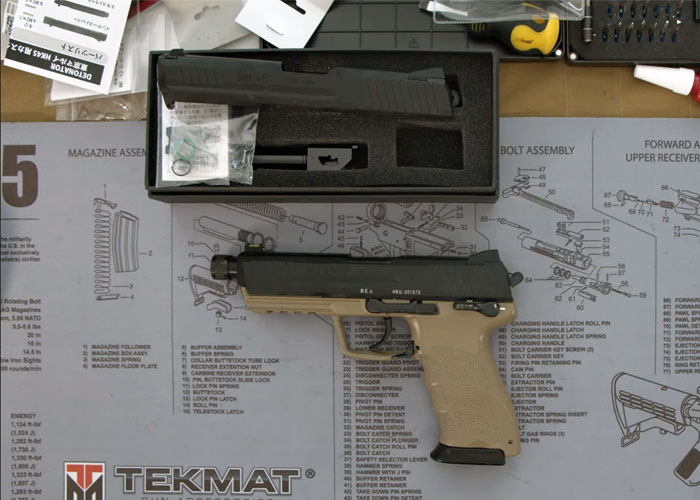 Tokyo Marui HK45 Slide & Internals Upgrade | Popular Airsoft: Welcome ...