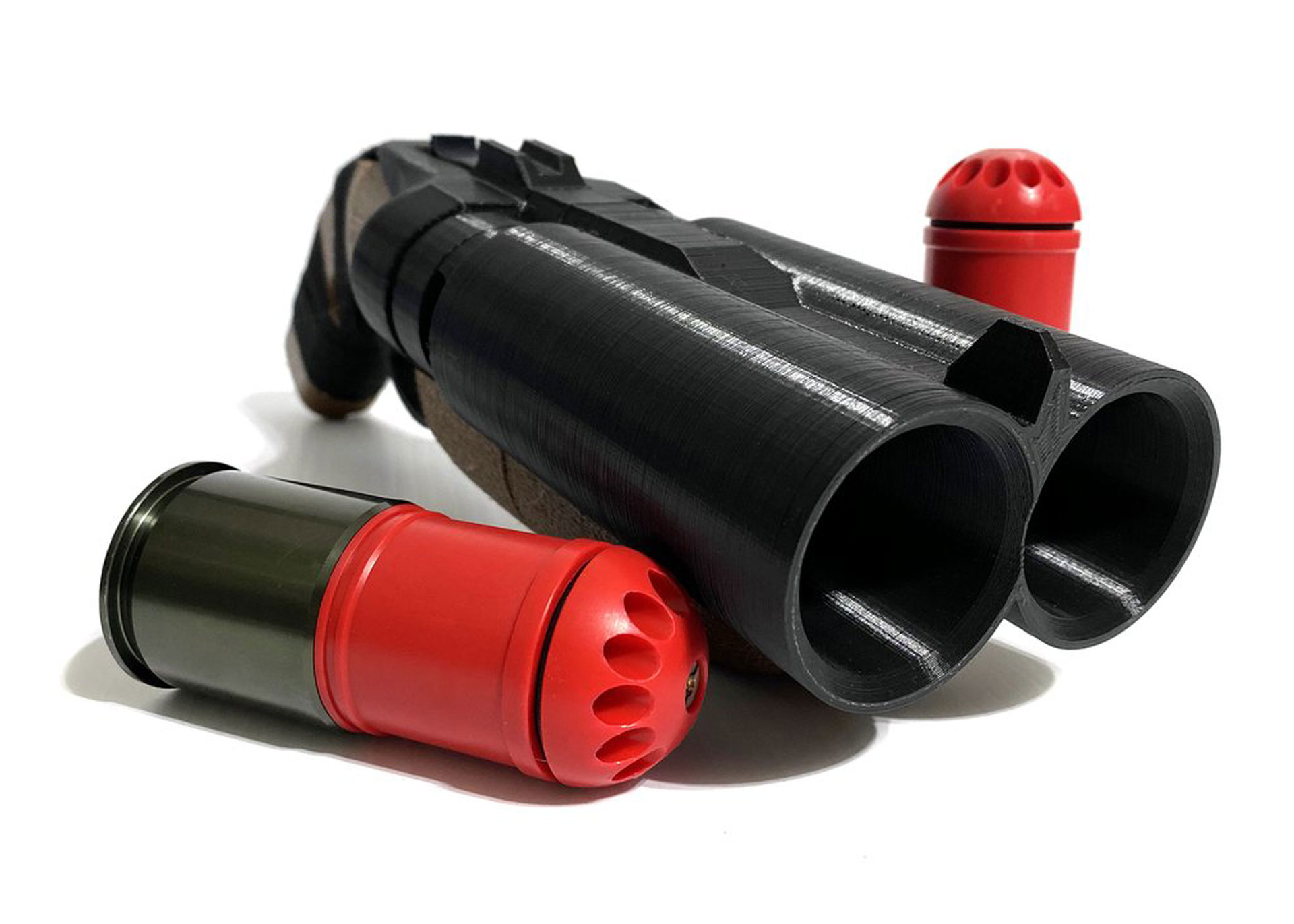 CronoArms Custom AngryShot Double 40mm Launcher | Popular Airsoft ...