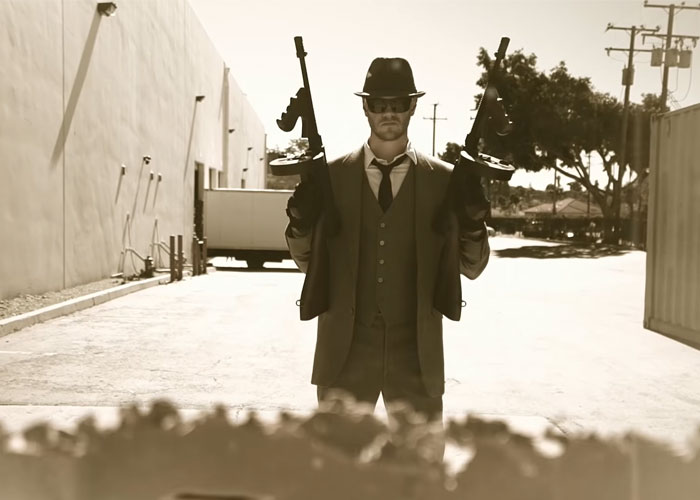 Evike: Cybergun Thompson "Chicago Typewriter" M1928 AEG | Popular ...